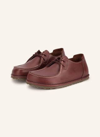 Birkenstock Schn&uuml;rer Utti Lace Workwear Lena Rust braun