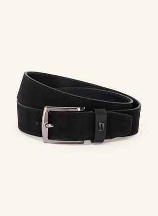 Tommy Hilfiger Lederg&uuml;rtel schwarz
