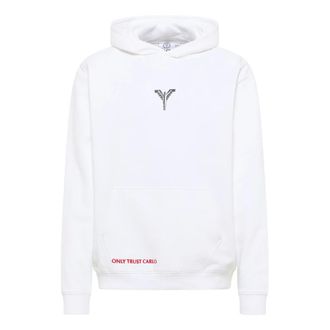 Carlo Colucci Homme, Sweatshirts et sweats &agrave; capuche, Blanc, Taille: XS SweaT-shirt Fake News - Black Friday