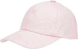 Patou Femme, Accessoires, Rose, Taille: M Casquette de baseball en coton avec logo brod&eacute;