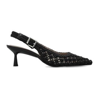 AllSaints Violet Slingback Pumps mit Spitze - - Shoes - Damen - Schwarzk - 39 EU