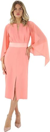 Hanita Femme, Robes, Rose, Taille: 38 FR Abito lungo
