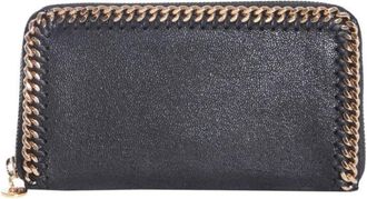 Stella McCartney Stella McCartney Portemonnaie - Zip Around Falabella Wallet - Gr. unisize - in Grau - für Damen