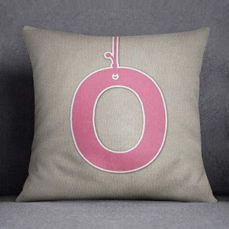 Bonamaison Le Jardin du Lin Kissenhüllen, Cotton, Mehrfarbig, 45x45