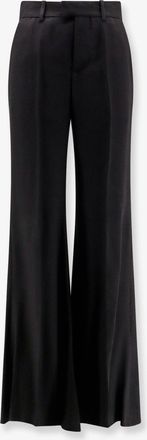 Balenciaga Viscose trousers with flared bottom - BALENCIAGA - gender_Woman
