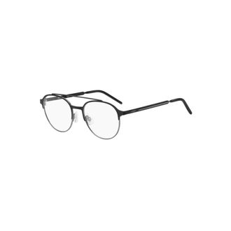 HUGO BOSS HG 1156 RZZ Monture Optique Ronde - Homme - Accessoires - Noir - Taille: 53 MM