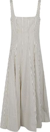 Staud Staud, Femme, Robes, Gris, Taille: 34 FR Wells Dress