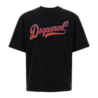 Dsquared2 T-Shirts - - Tops - Herren - Schwarzk - L