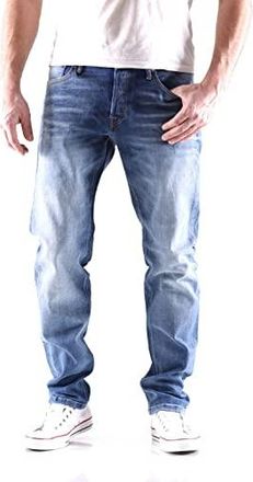 Jack & Jones Jack & Jones NOS Homme Jjimike Jjoriginal Jos 411 Noos Jean slim Not Applicable, Bleu (Blue Denim Blue Denim), W33/L34 (Taille fabricant: 33)
