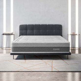 Cosmos Matelas 140x190 cm - Soare - &Eacute;pais 30 cm - Mousse &agrave; m&eacute;moire de Forme et Blue Latex - Confort Ferme - 7 Zones - R&eacute;versible - Hypoallerg&eacute;nique - Durable