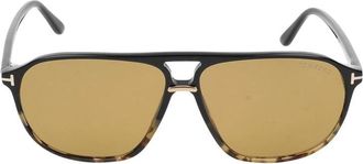 Tom Ford Lunettes de soleil Bruce - unisex - Accessoires - Noir - Taille: 61 MM