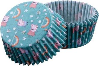 Dr. Oetker Papier-Backförmchen Peppa Wutz - 50 Stück, hitzebeständig - ideal für Cupcakes, Muffins und andere Leckereien - Perfekt für Kindergeburtstage und Part