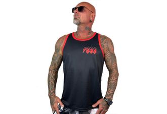 Yakuza Muskelshirt Rockstarz aus hochwertigem Mesh-Stoff