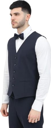 Selected Homme, Costumes, Bleu, Taille: L Gilet