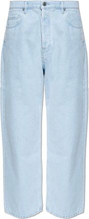 Maison Kitsun&eacute; Homme, Jeans, Bleu, Taille: W34 Jean Jambe Droite