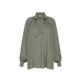 Momoni Tabatinga Bluse - - Blouses & Shirts - Damen - Gr&uuml;n - L