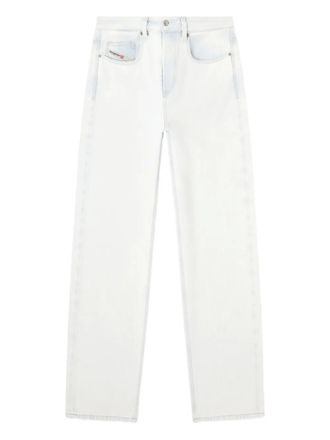 Diesel D-Macro Jeans mit lockerem Schnitt - Weiß