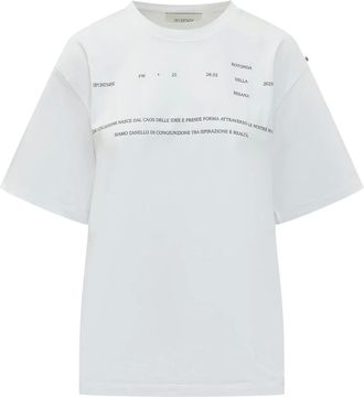 Sportmax Femme, Tops, Blanc, Taille: 40 FR T-shirt Essentiel