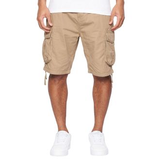 Crosshatch Jamstar Cargo-Shorts f&uuml;r Herren (Hellbraun)