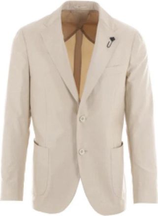 Lardini Beige Baumwoll-Gabardine Zweiteiler-Kleid - - Jackets - Herren - Beige - L