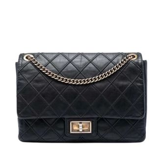 Chanel Sac bandouli&egrave;re vintage doccasion - Femme - Pre-owned - Noir - Taille: ONE Size