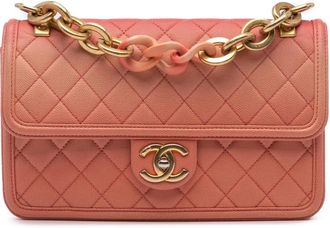 Chanel Hobo Bags - Medium Quilted Caviar Sunset On The Sea Flap - Gr. unisize - in Gold - für Damen