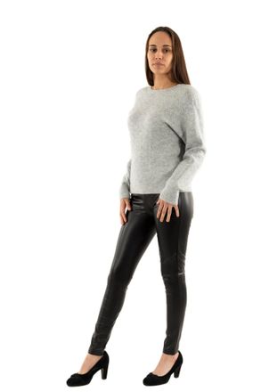 Morgan Damen 242-mechaz Strickjacke, Grau, XS