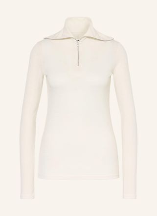 Jil Sander Jersey-Troyer weiss