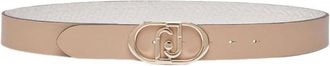 Liu Jo Femme, Accessoires, Beige, Taille: S Reversible Belt