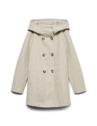 Vero Moda Vmfortune Veste Shila Ga Noos Femme Jacket, Oatmeal/Detail:melange, XL