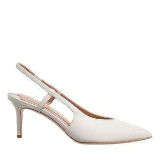Lauren Ralph Lauren Hohe Schuhe - Khloe Slgbck Pumps Slingback - Gr. 40 (EU) - in Creme - für Damen