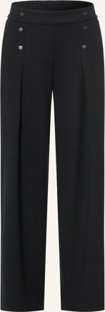 AllSaints Allsaints Marlenehose Emilia Aus Jersey schwarz