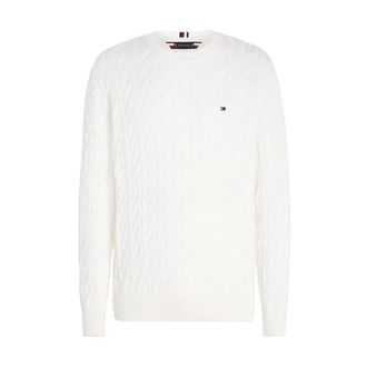 Tommy Hilfiger Herren, Strickwaren, Weiß, 2XLGröße