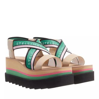 Stella McCartney Stella McCartney Sandalen - Sneak Elyse Sandals Plateau - Gr. 38 (EU) - in Bunt - f&uuml;r Damen