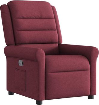 vidaXL Relaxsessel Weinrot Stoff Vidaxl