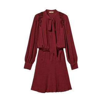 Twinset Kurze Kleider - - Dresses - Damen - Rot - L