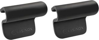 Cuisinox Ycône - Paire de anses amovibles - Silicone - Noir - Compatible avec les corps de cuisson Ycône