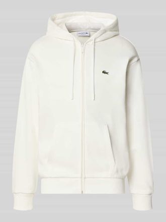 Lacoste Regular Fit Sweatjacke aus Baumwoll-Mix