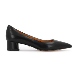 Kazar Niedrige Lederschuhe mit spitzer Zehenpartie - - Shoes - Damen - Schwarzk - 37 EU