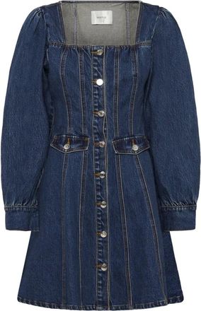 Gestuz Femme, Robes, Bleu, Taille: 44 FR Shirt Robes