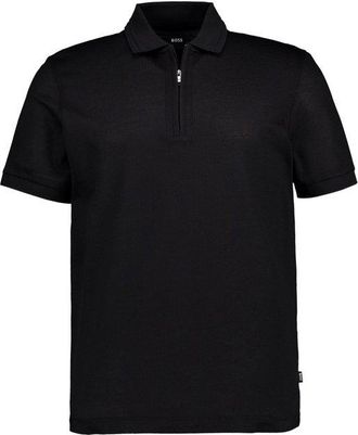HUGO BOSS Herren Polo-Shirt schwarz