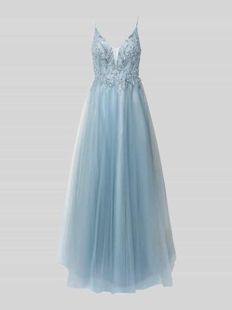 Laona Abendkleid aus T&uuml;ll mit Stitchings