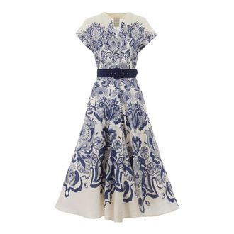 Sara Roka Glady85 Midi Kleid - - Dresses - Damen - Mehrfarbig - XL