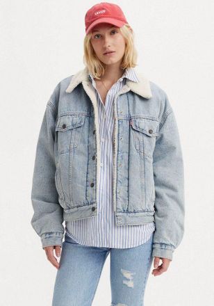Levi's Jeansjacke SHERPA TRUCKER mit Teddypl&uuml;sch