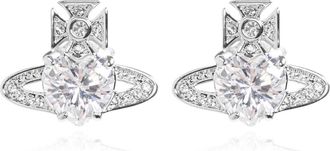 Vivienne Westwood Femme, Accessoires, Gris, Taille: ONE Size Boucles doreilles Ariella