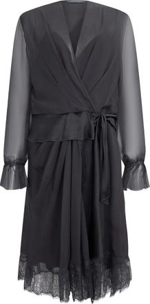 Alberta Ferretti Damen, Kleider, Grau, XLGr&ouml;&szlig;e