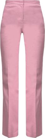 Pinko Pinko, Femme, Pantalons, Rose, Taille: 38 FR Hulka Wide Pantalons