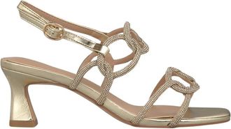 Alma En Pena Alma EN Pena, Femme, Chaussures, Jaune, Taille: 38 EU Circular Strap Half Heel Sandal