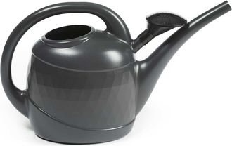 HowHomely Gie&szlig;kanne 10 Liter Gartengie&szlig;kanne schwarz | Blumen Bew&auml;sserung Pflanzen & B&auml;umen | Gartenger&auml;te mit Brause f&uuml;r Haus & Garten Pflanzengie&szlig;er Gartenbew