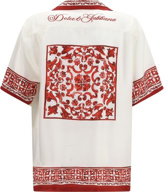 Dolce & Gabbana Hawaii Shirt - Red